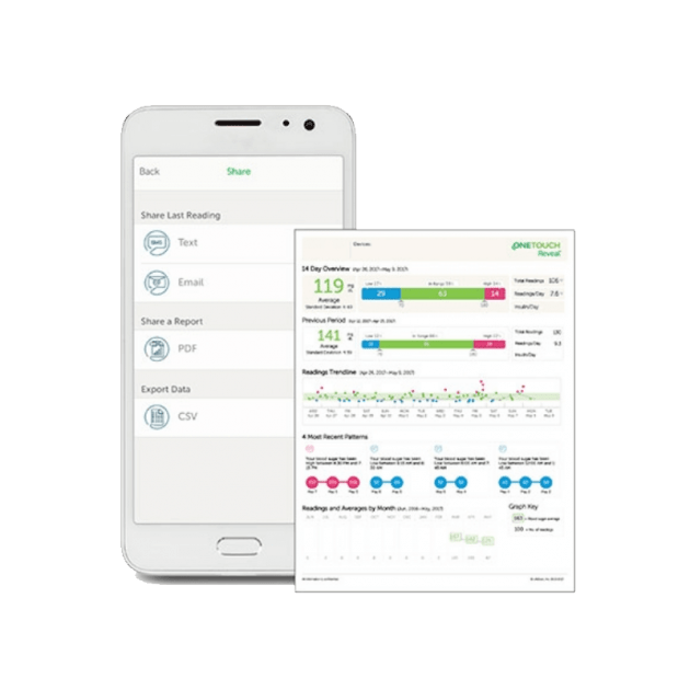OneTouch Reveal® mobile and web apps | OneTouch